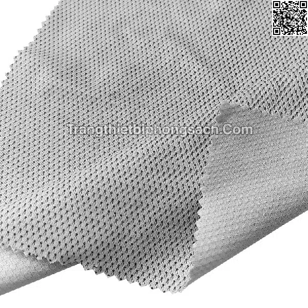 Vải dệt kim trọng lượng nhẹ với 97% Polyester 3% sợi bạc dẫn điện PS16 ...